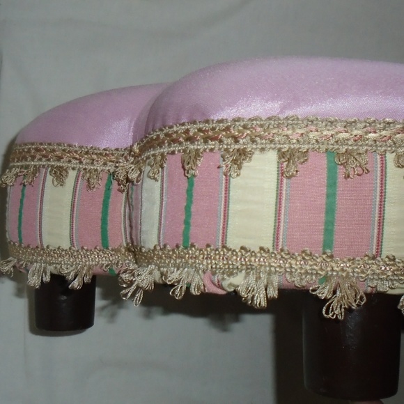 Accents | Vintage Rare Heart Shape Pink Sexy Fabric Fancy Fashion ...